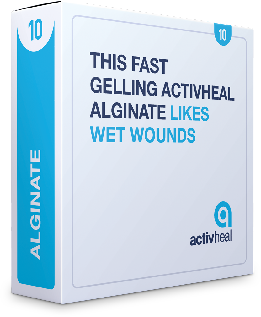 Aquafiber Ag - ActivHeal® - Clinical Resources - Alginate Dressings
