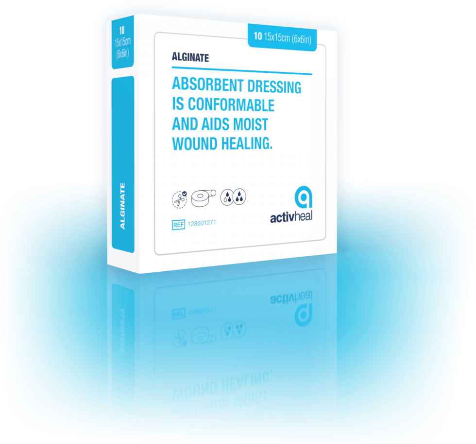 Alginate Dressing - Wound Care Range - ActivHeal Alginate